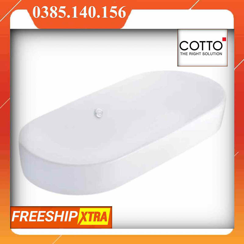 Chậu Lavabo Cotto C002517 đặt bàn | Gạch Mosaic