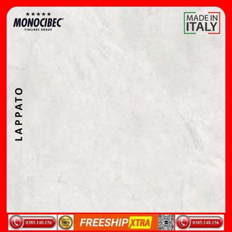 Gạch Italy 120x120 MONOCIBEC CHARISMA DAKOTA vân mây xám mờ mịn | Gạch Mosaic